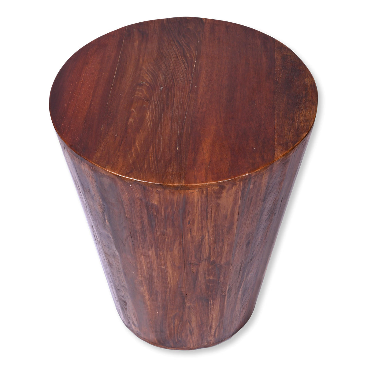 Impeccably hand crafted Reclaimed wood 18 inch table – Favors Handicraft